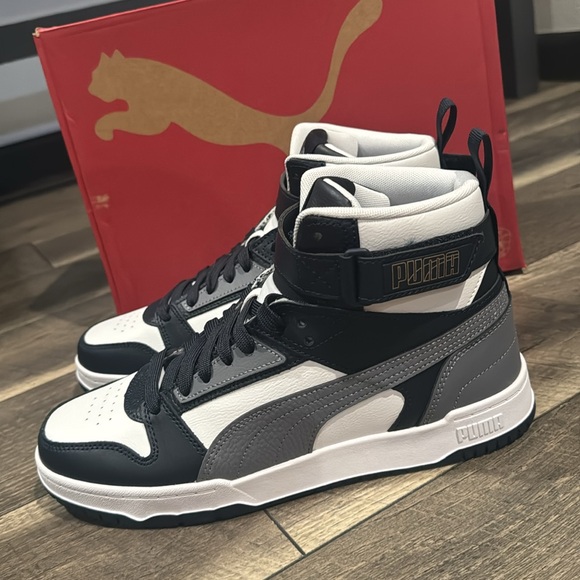 Puma | Shoes | New Authentic Puma Signature High Top Sneakers Sz Mens ...